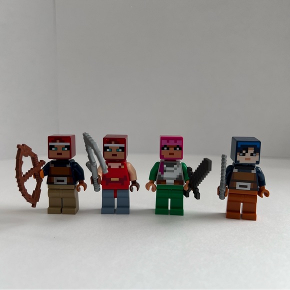Lego | Other | Lego Minecraft The Redstone Battle Minifigures Set ...